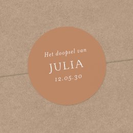 Stickers Klein belletje | Cottonbird